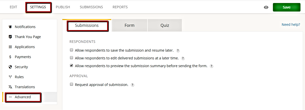 How to preview submission before sending it | 123FormBuilder