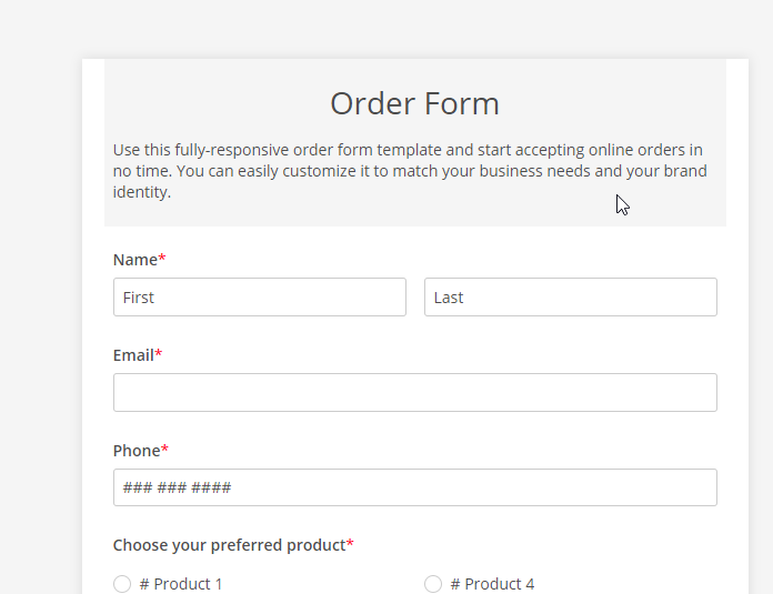 What Is An Order Form And What Is It Used For 123FormBuilder