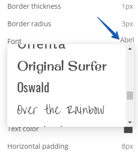 Change the font family for form inputs? |123FormBuilder Help
