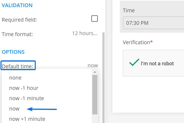 How to change the time format? | 123FormBuilder