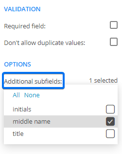 Can I add a middle name to the Name field? | 123FormBuilder Help
